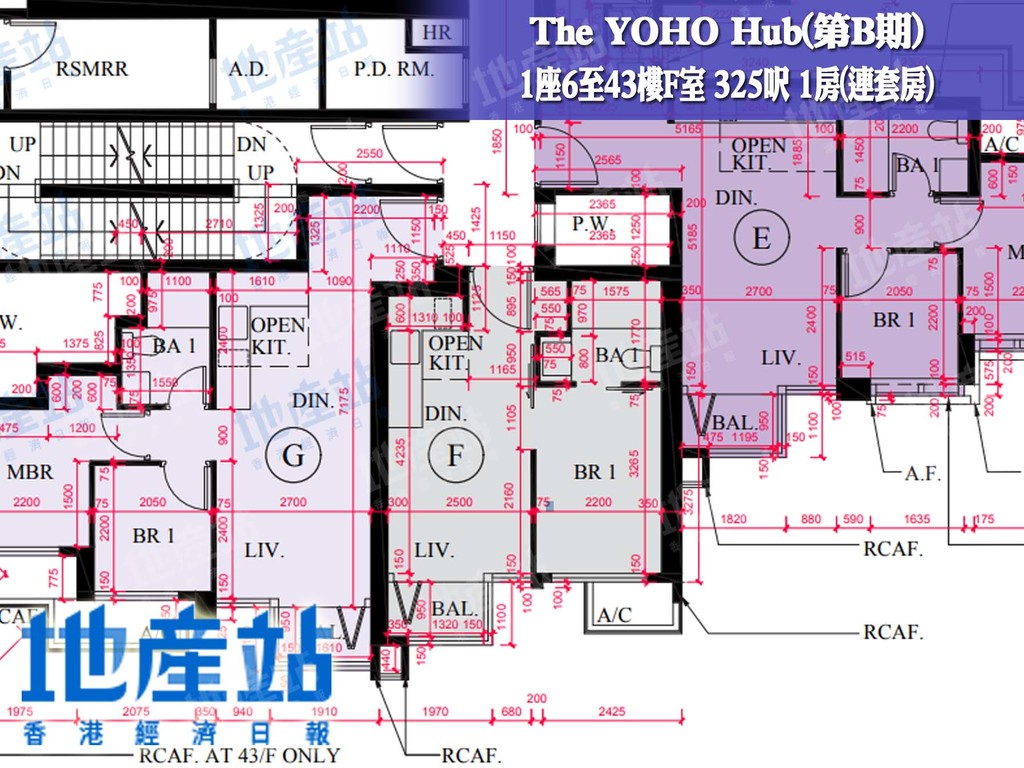 The YOHO Hub平面圖分析 1房至4房揀樓攻略 | 利嘉閣地產有限公司